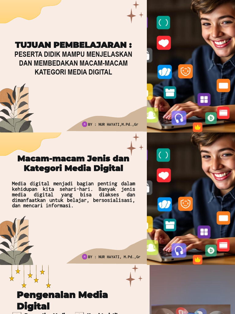 Jenis dan Kategori Media Digital | PDF