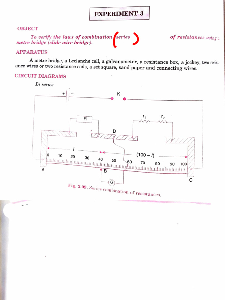 XII Physics Experiment 3 | PDF | Electrical Engineering | Electricity