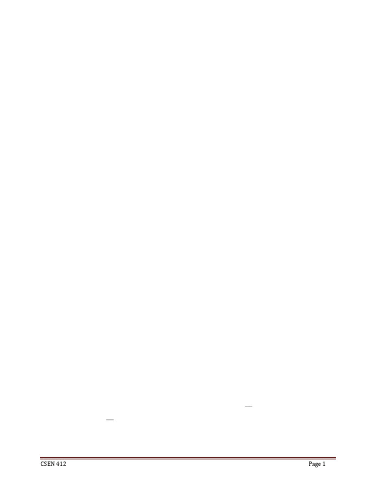 CSEN 412-Chapter 4 - Intersection Design | PDF | Traffic | Intersection (Road)