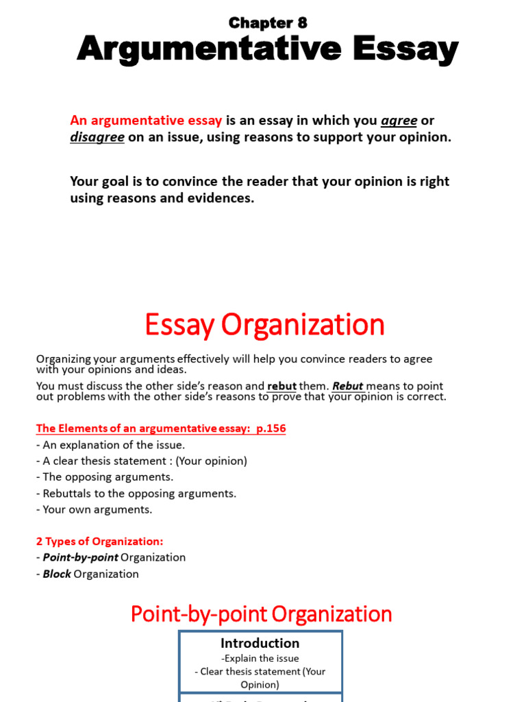 Argumentative Essay(1) | PDF | Essays | Argument