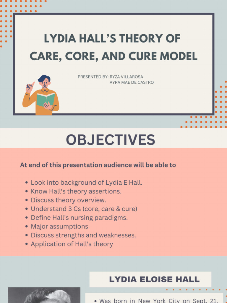 Lydia E. Hall "Care, Core, and Cure Model" PDF | PDF