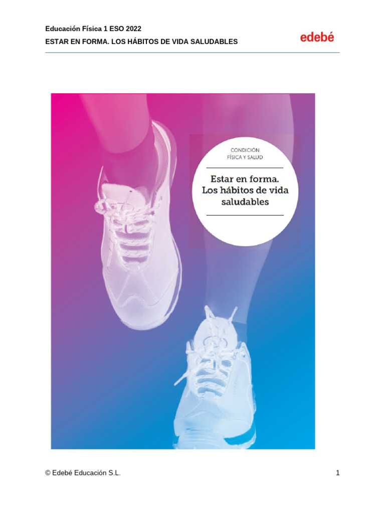 Hábitos Saludables para Estar en Forma | PDF