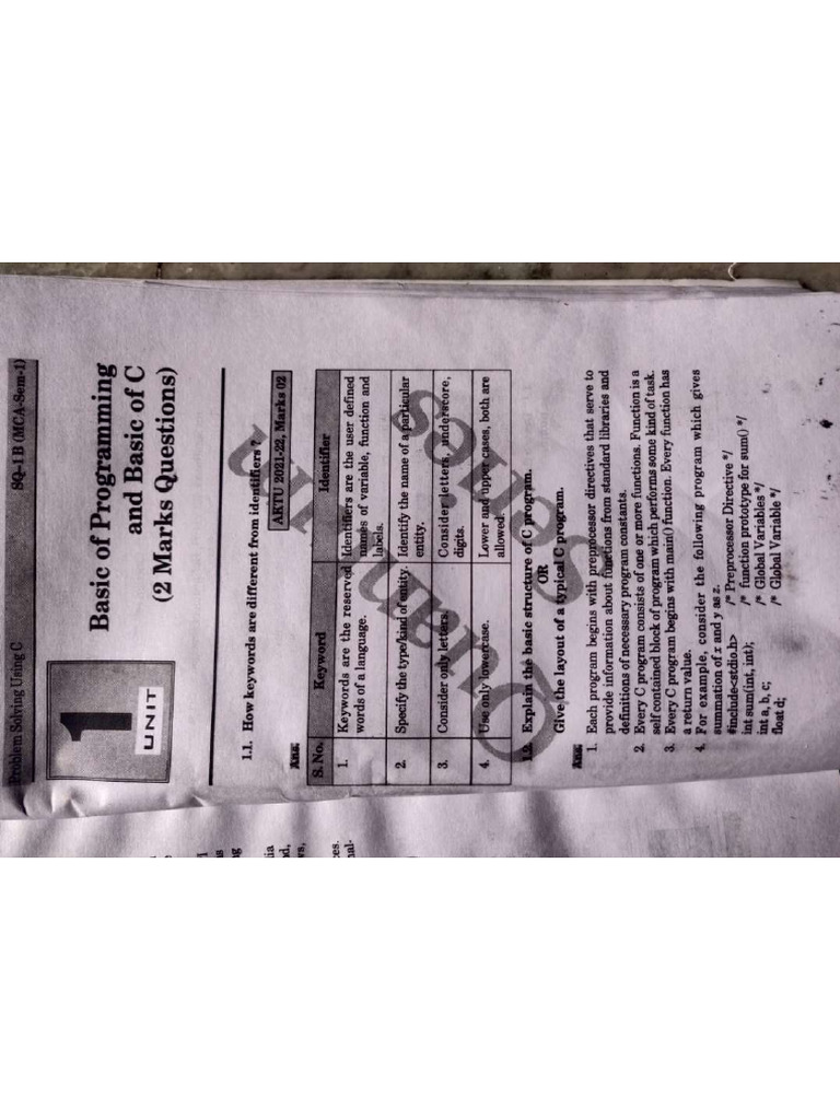 2marks C Compressed | PDF