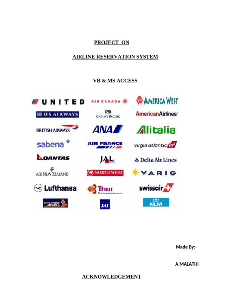 Malu Project | PDF | Databases | Microsoft Access