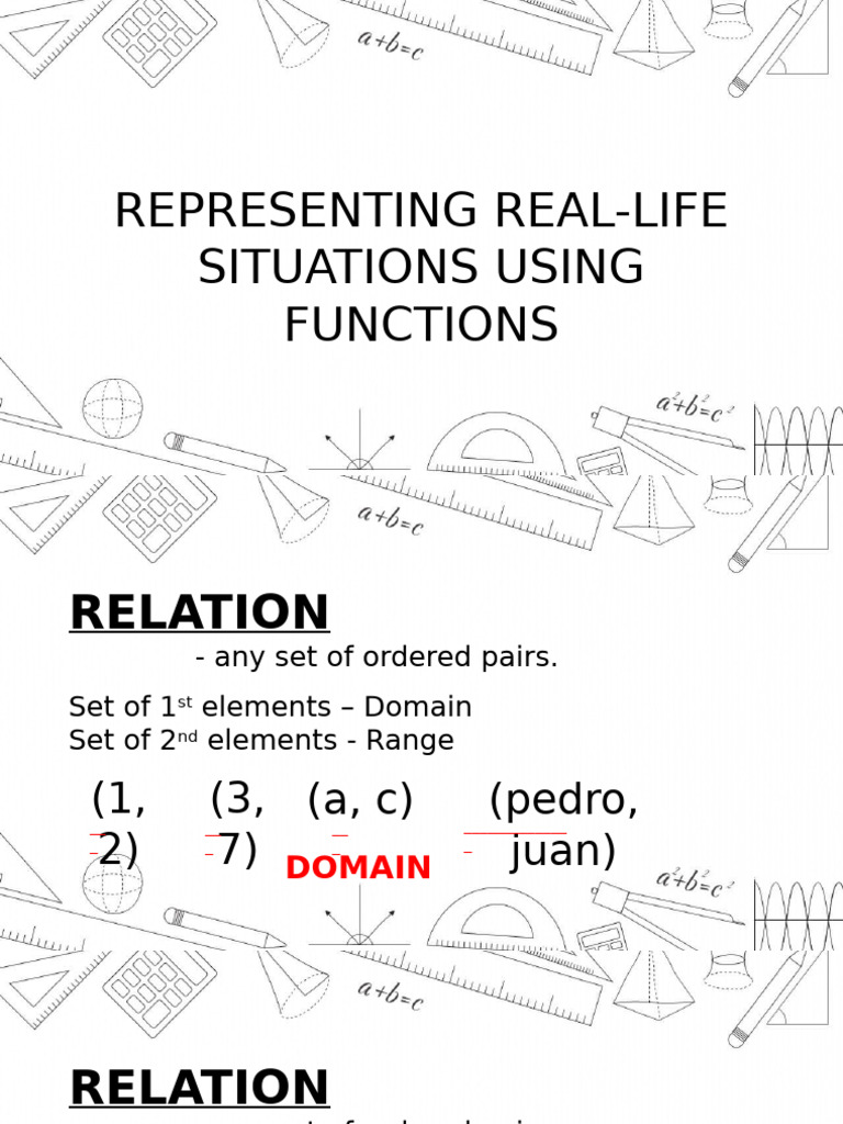 1.Functions & Relations | PDF | Function (Mathematics) | Mathematical ... 1.Functions & Relations | PDF | Function (Mathematics) | Mathematical ...