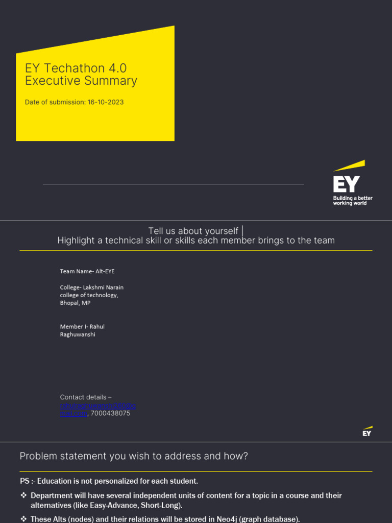Submission Template (EY) | PDF