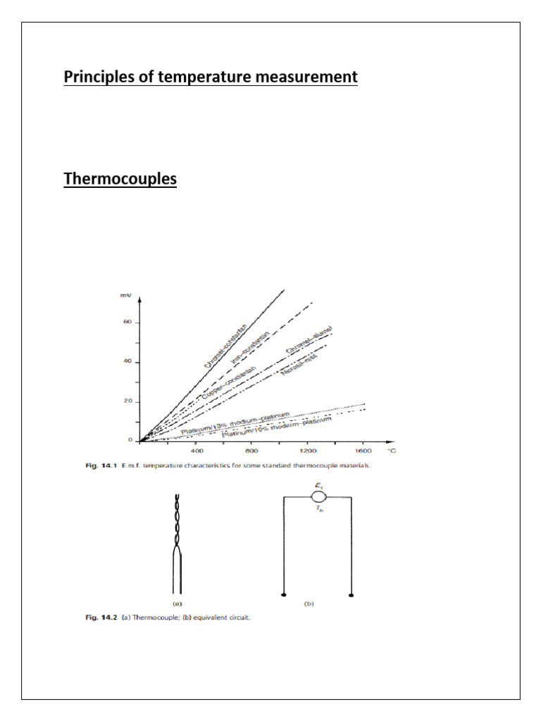 New Microsoft Word Document-2 | PDF | Thermocouple | Electrical Resistance And Conductance