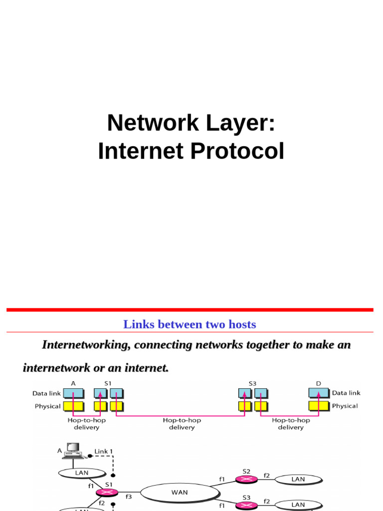 ch20 Network Layer - IP Protocal 25 nov | PDF | Internet Protocols | I Pv6 ch20 Network Layer - IP Protocal 25 nov | PDF | Internet Protocols | I Pv6