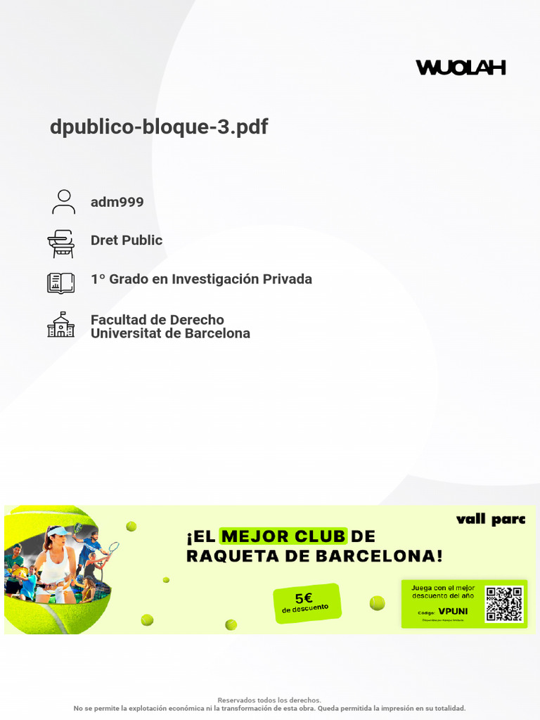 DP - Tema 3 | PDF | Federación | Legislador