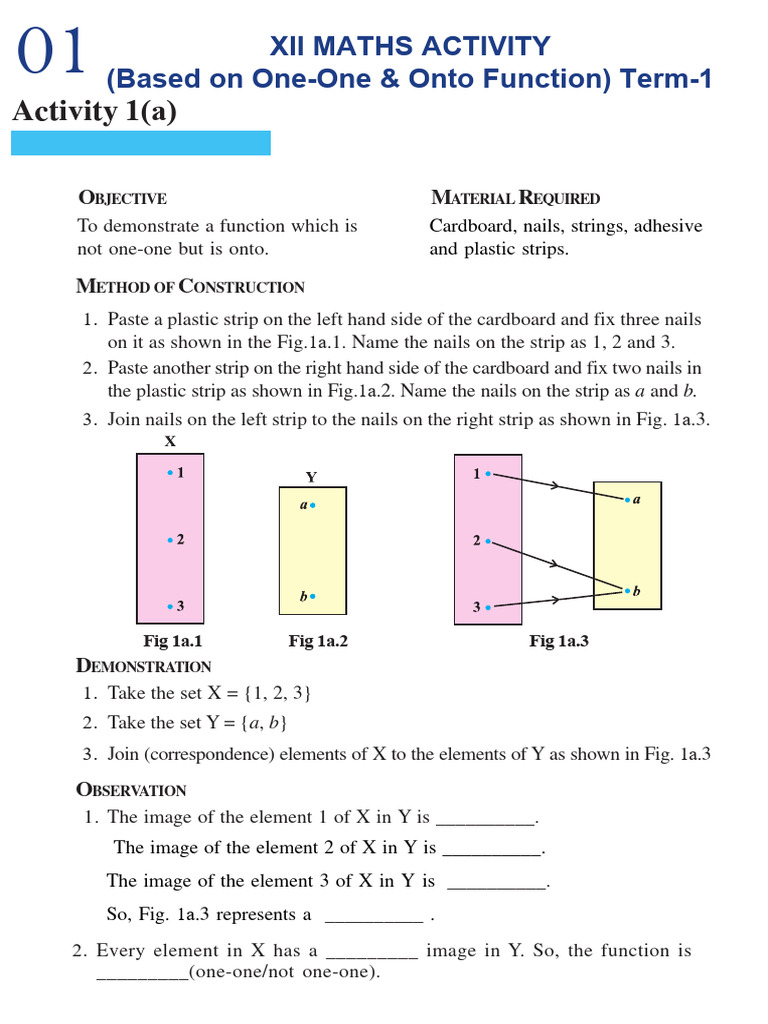 Xii Maths Activity File (Term-1) 2023-24 CRPF School, Rohini, Delhi ...