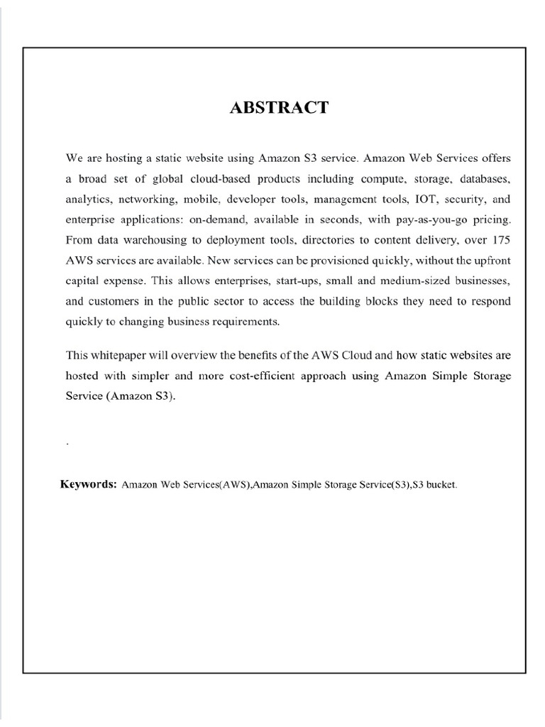 Intern Report ! | PDF | Cloud Computing | Software As A Service