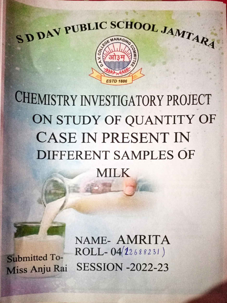 Chem Project - 1 | PDF