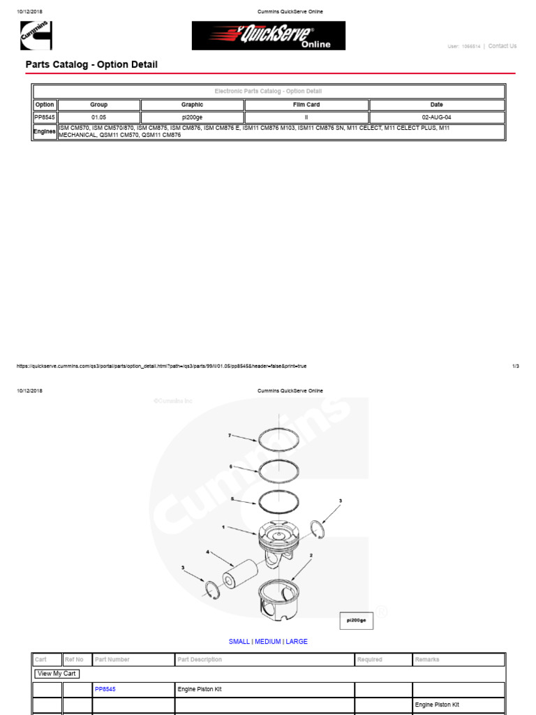 QSM complete Catalog (1) | PDF | Piston | Belt (Mechanical)