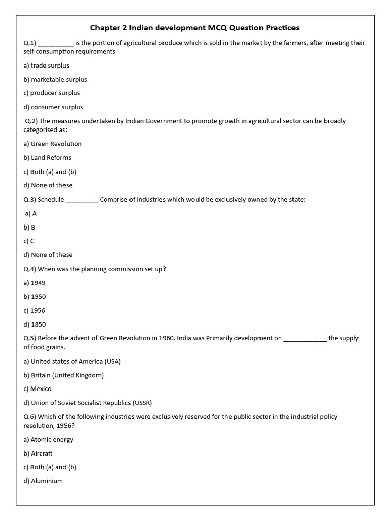 1950-1990 CUET MCQ IED CH 2_42301342_2024_09_13_22_31 | PDF | Tariff | Economies