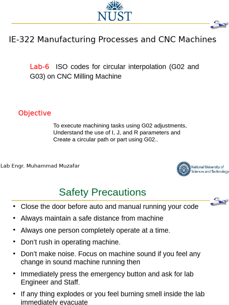 IE 322 Lab Lecture 3 | PDF | Numerical Control | Secondary Sector Of The Economy