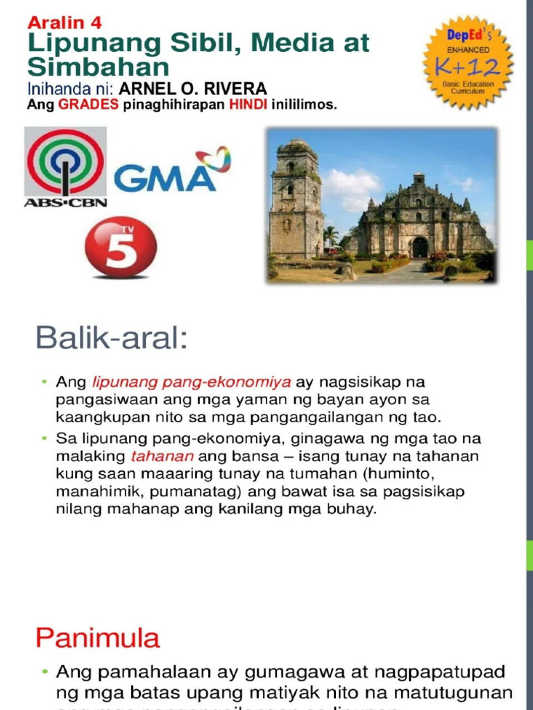 Lipunang Sibil | PDF