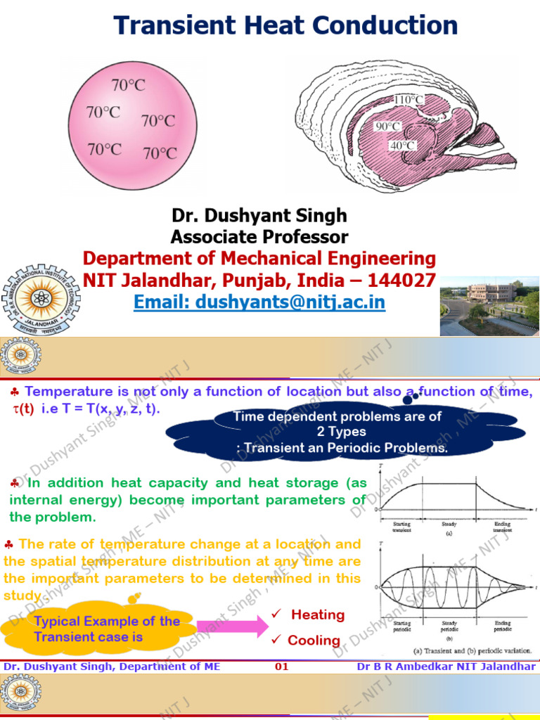 Lumped System Heat Transfer Analysis | PDF | Thermal Conduction | Heat