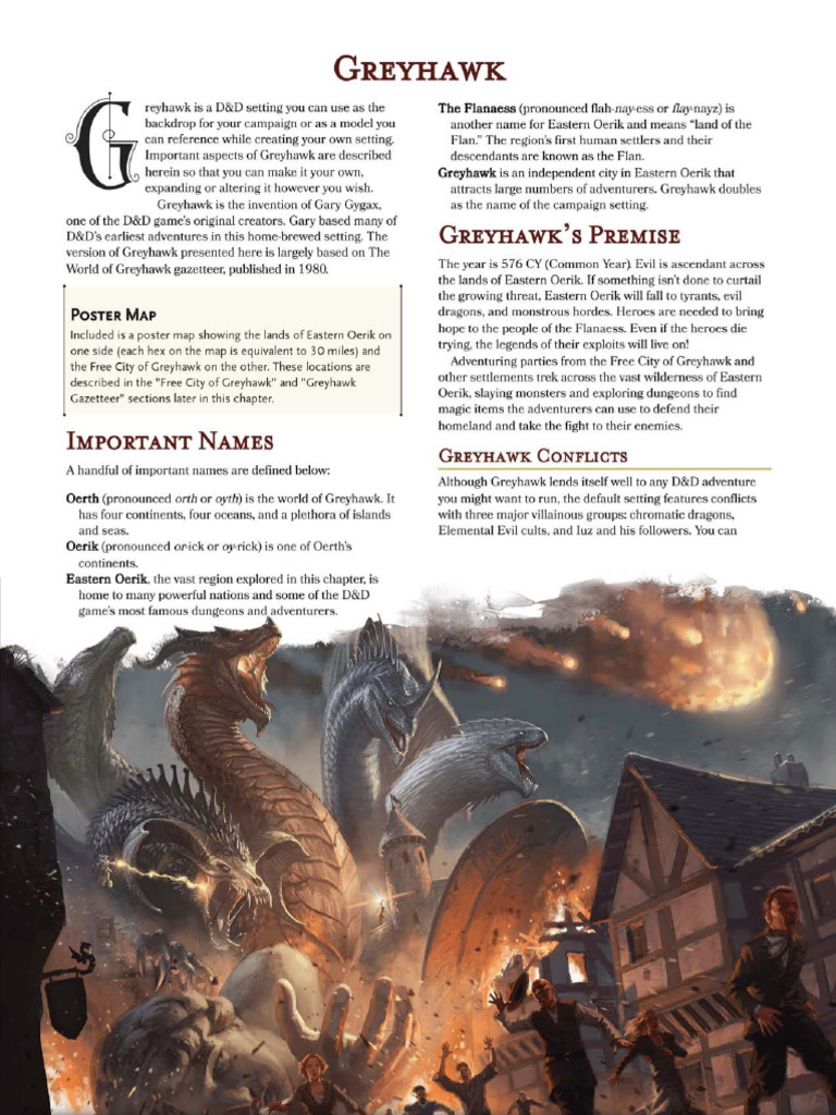 Greyhawk - 2024 DMG | PDF | Dungeons & Dragons | Gary Gygax Games