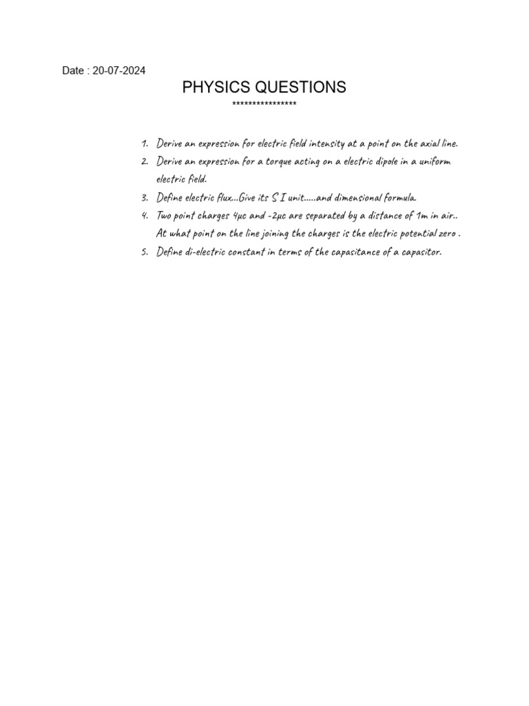 Physics -3 | PDF