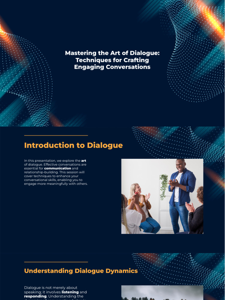 Mastering The Art of Dialogue | PDF