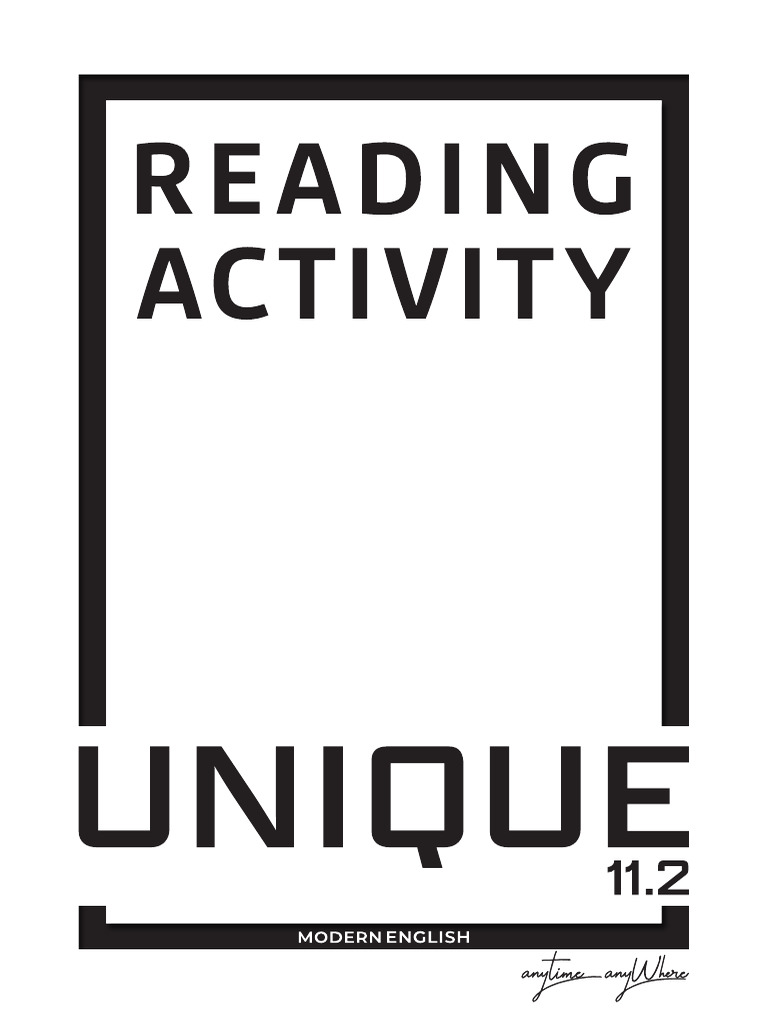 Unique Reading Activity | PDF | Vegetarianism | Meat