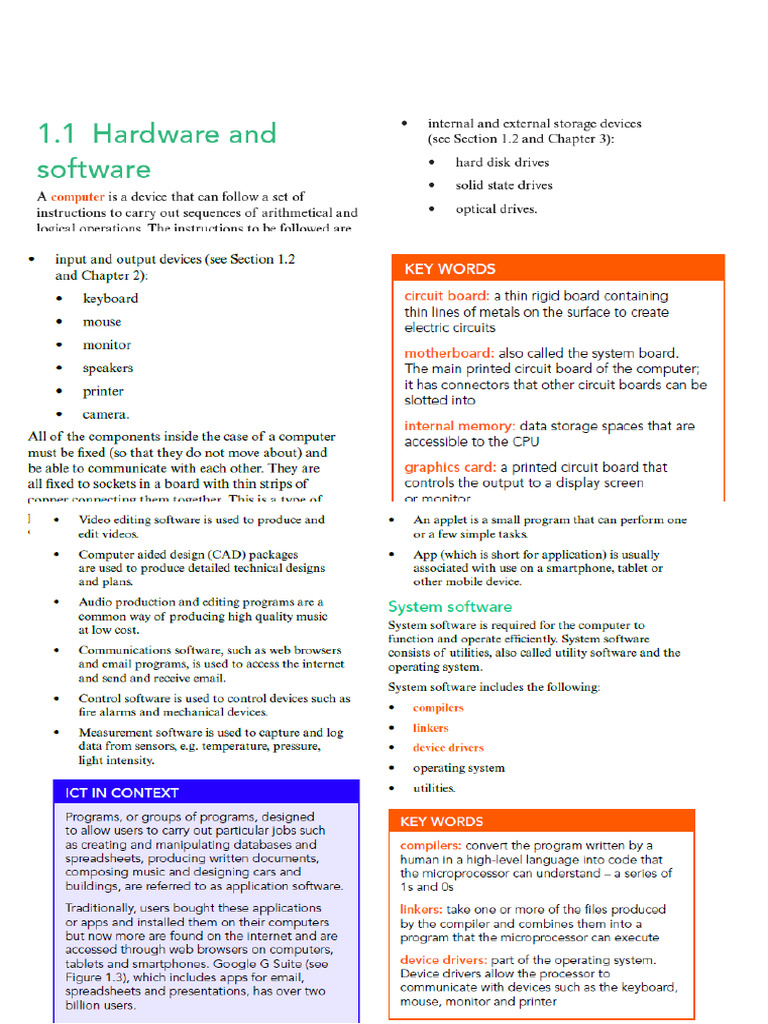 Hardware and Software | PDF