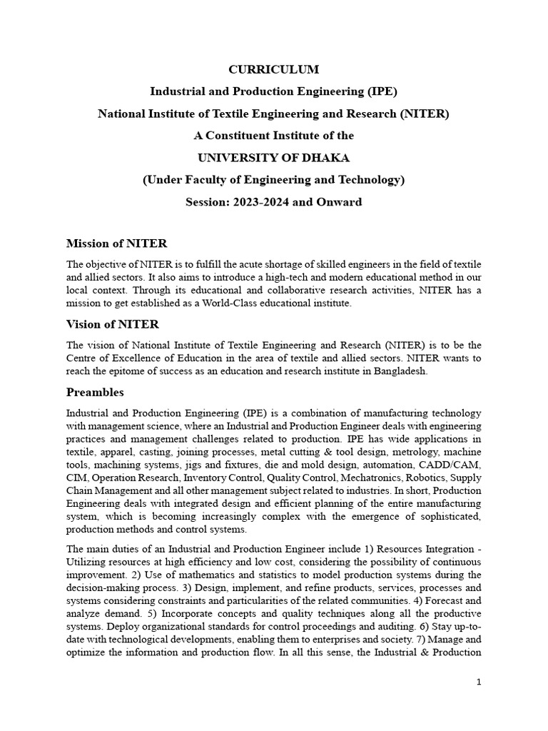 IPE Syllabus 2024 (Final - Update) | PDF | Curvature | Integral