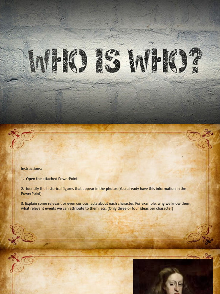 Who Is Who | PDF