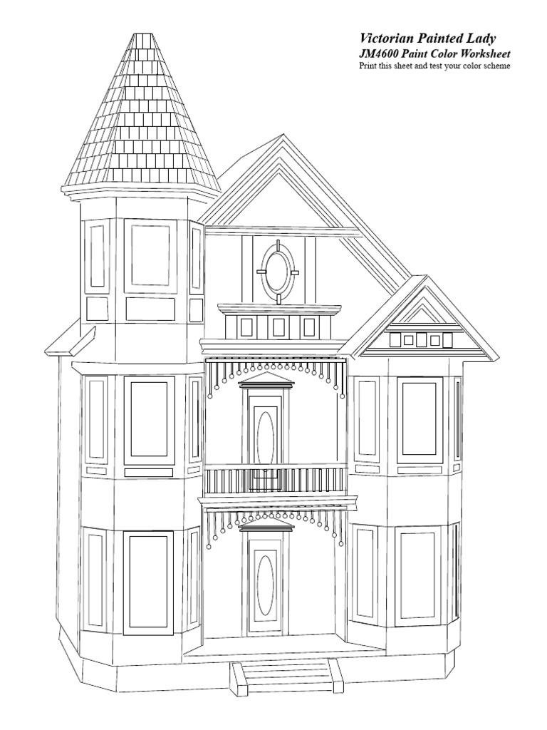 Paint Color Worksheet | PDF