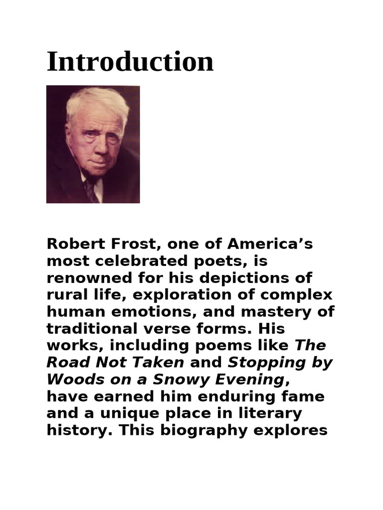 robert frost | PDF