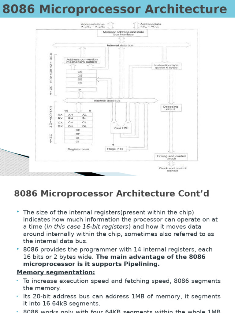 Microprocessors Lecture 2 | PDF | Central Processing Unit | Computer Data