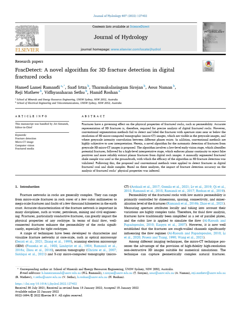 1-s2.0-S0022169422000579-main | PDF | Image Segmentation | Eigenvalues And Eigenvectors
