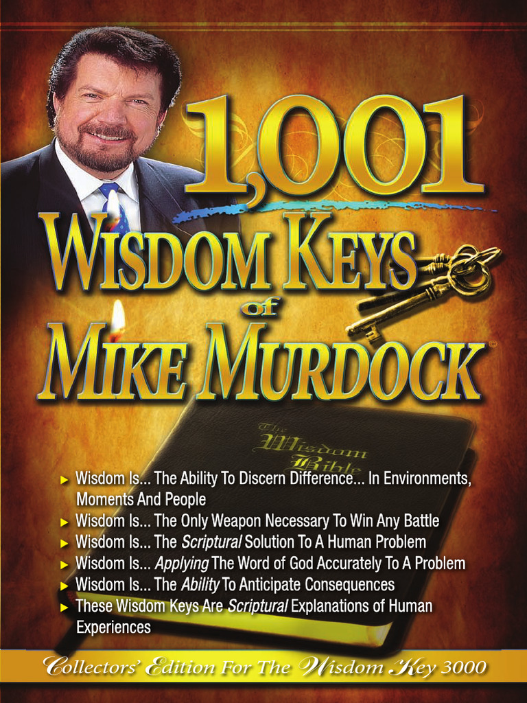 B 293 1001 Wisdom Keys of Mike Murdock Sample1 2 | PDF