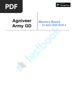 Agniveer GD 2024 Question Paper PDF | PDF | Interest