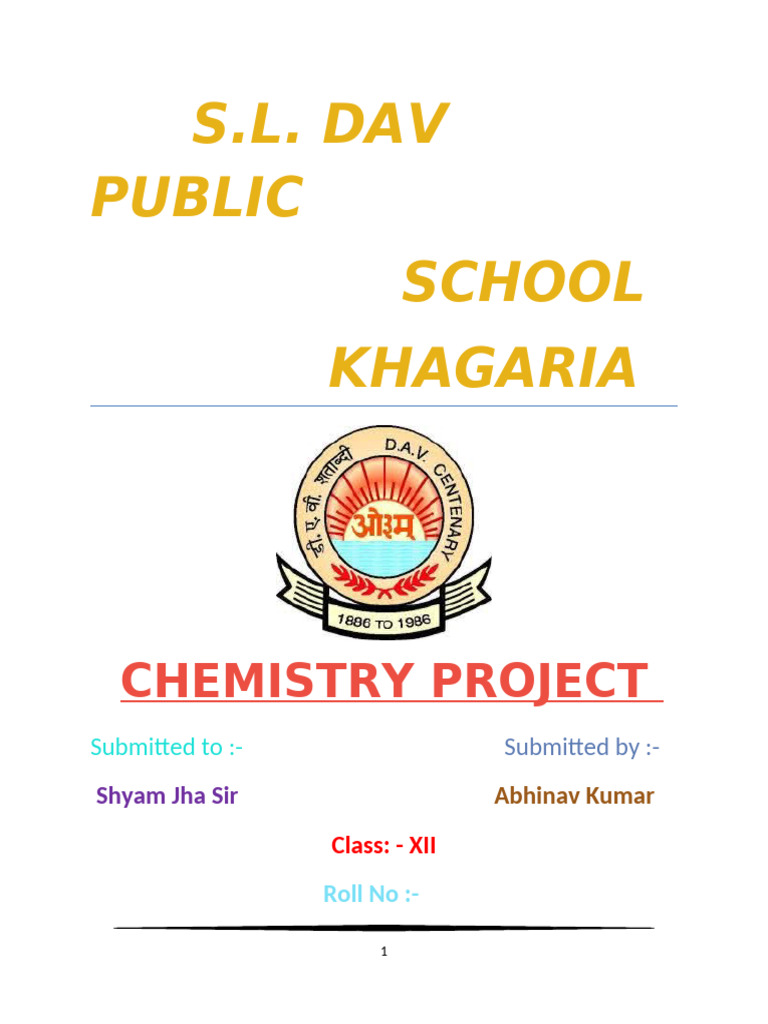 Chemistry Project On Study of Food Adulterants | PDF | Foods | Chili Pepper