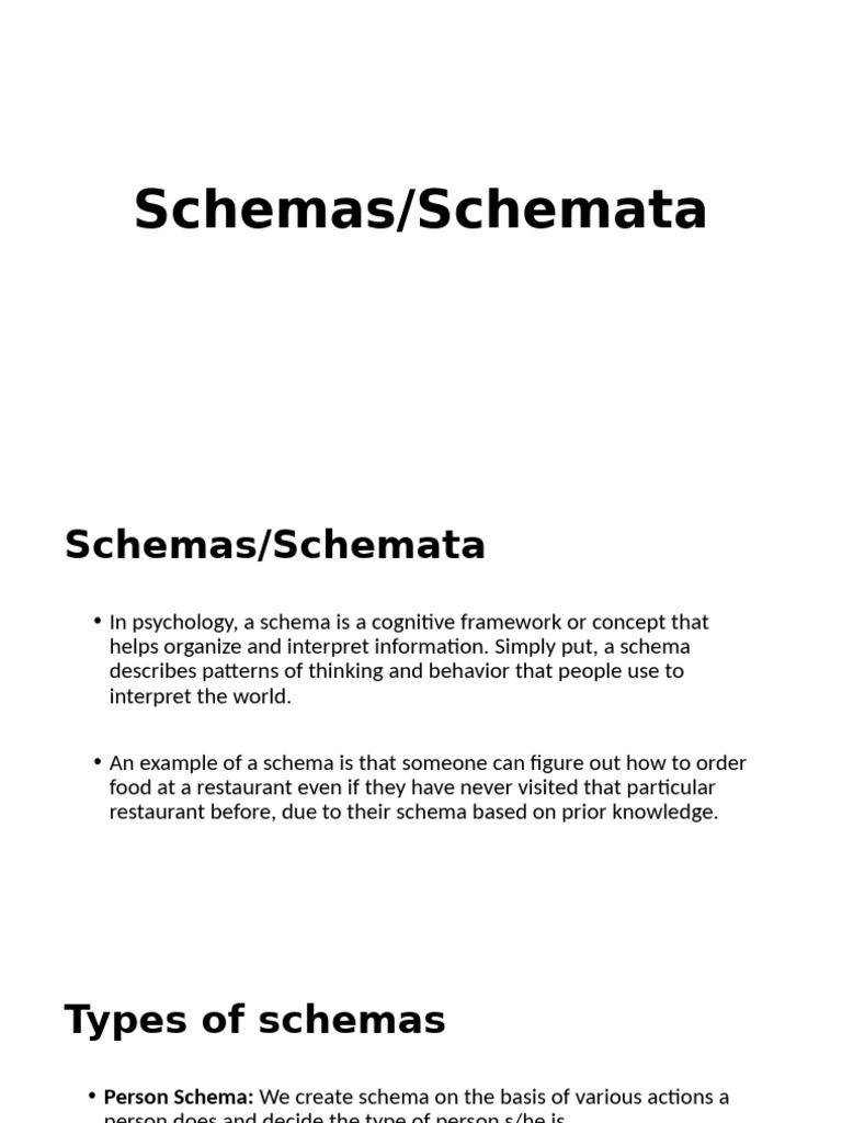 Schem As | PDF