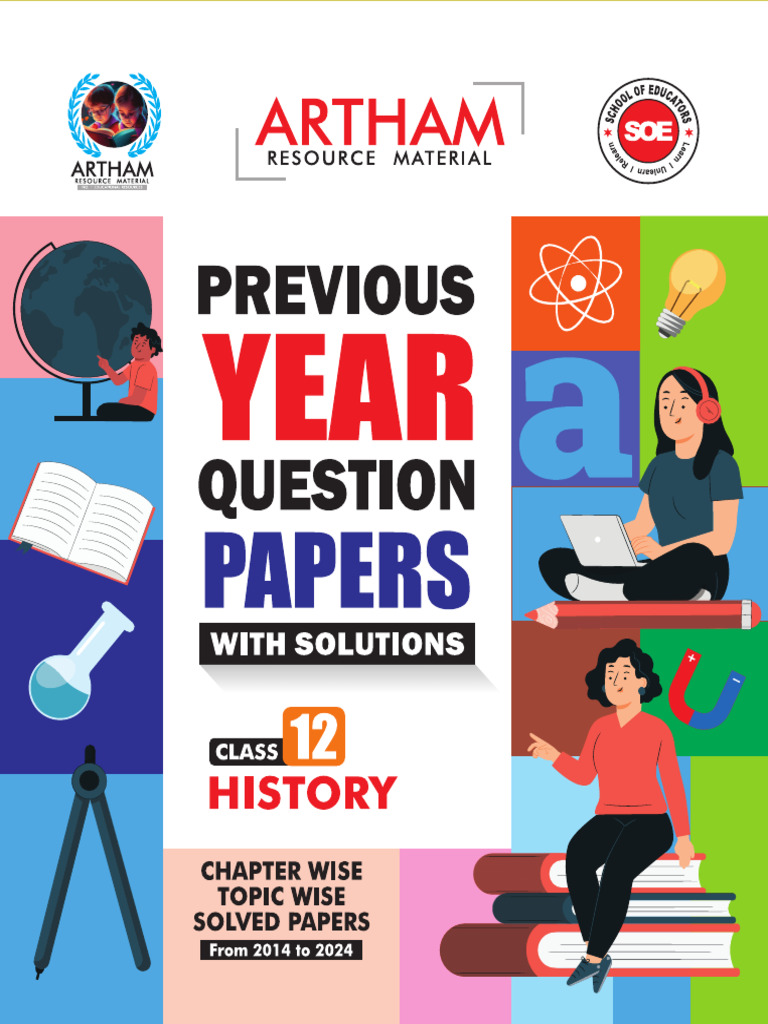 CLASS 12 History PYQs With Solution CH 1 Bricks, Beads and Bones | PDF