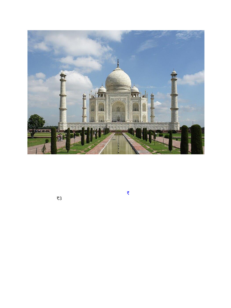 Taj Mahal | PDF