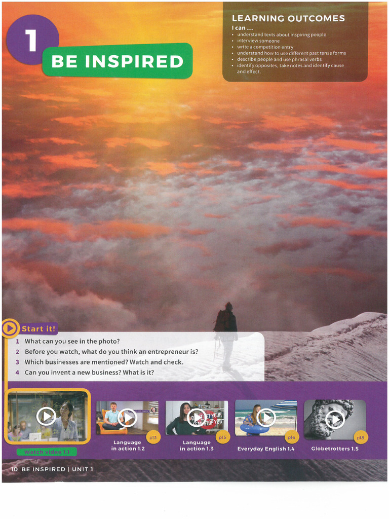 Own - It - 3 - Students - Book Unit 1 | PDF