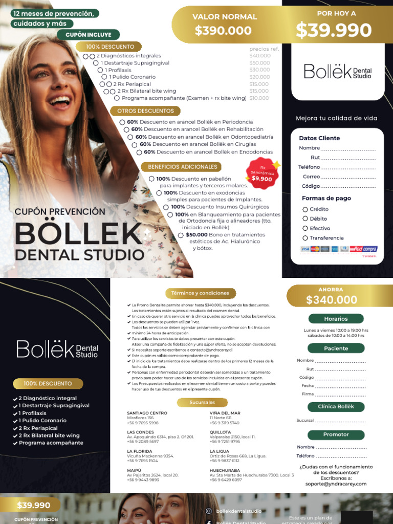 CUPON Bollek (2) - 1 | PDF | Ramas de Odontología