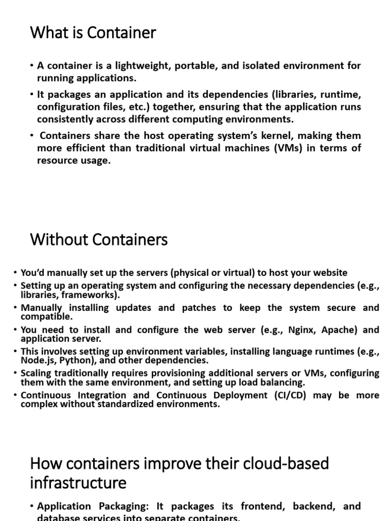 Lec-8 Containerization_46380530_2024_11_22_18_45 | PDF | Virtual Machine | Operating System