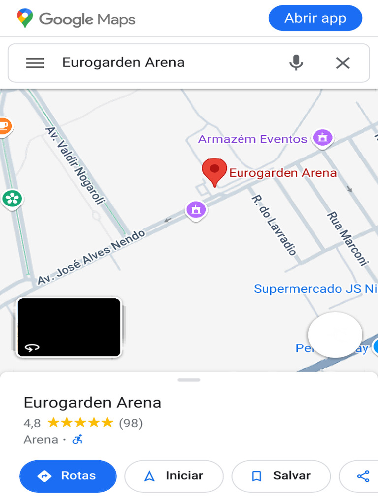 Eurogarden Arena - Google Maps | PDF