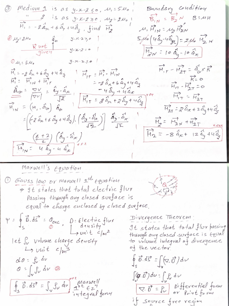 EMFT - Lec-122 To 131 | PDF