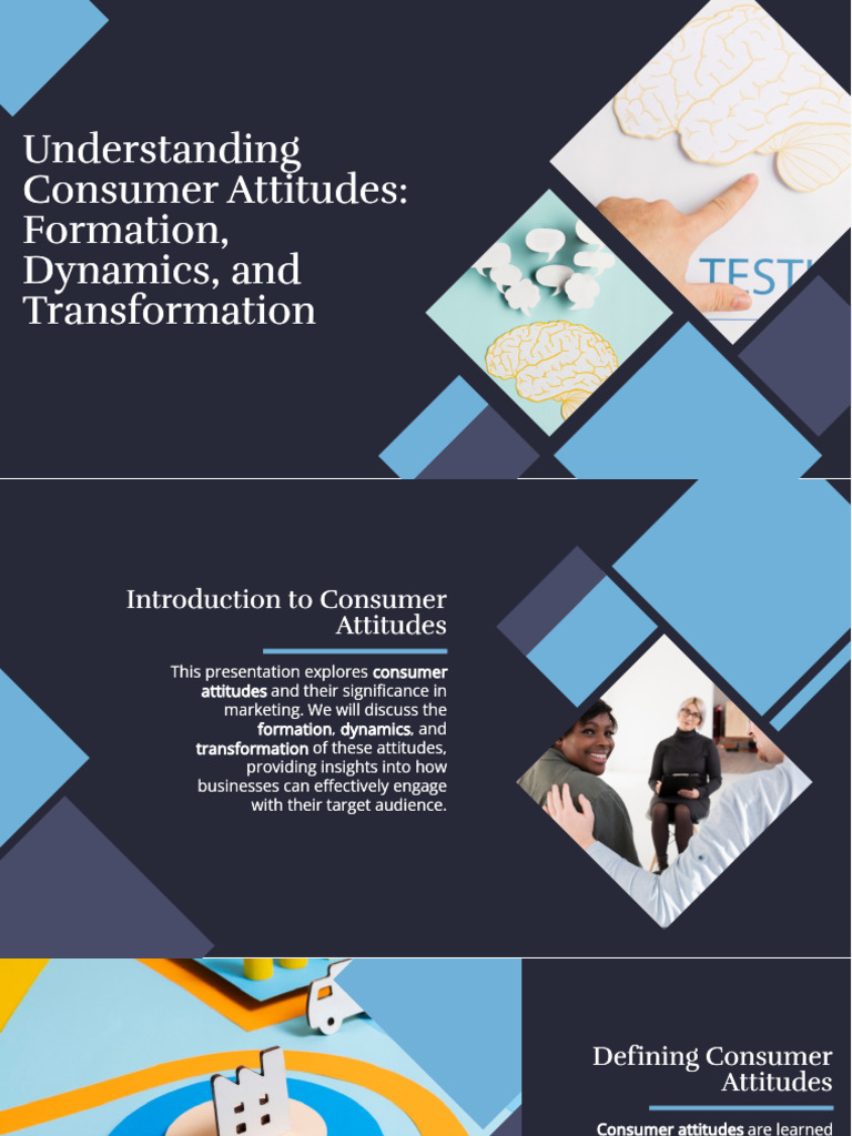 Slidesgo Understanding Consumer Attitudes Formation Dynamics and Transformation ...