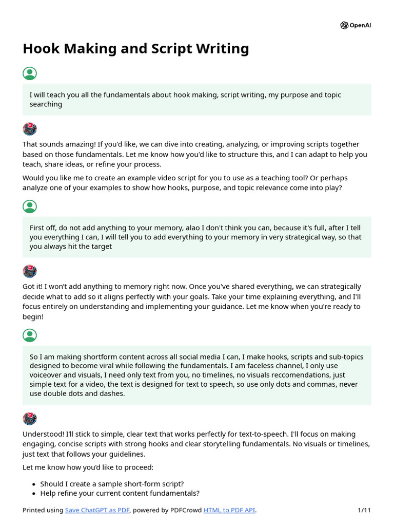 Hook & Script Writing for Viral Content | PDF | Cosmetics | Skin Care