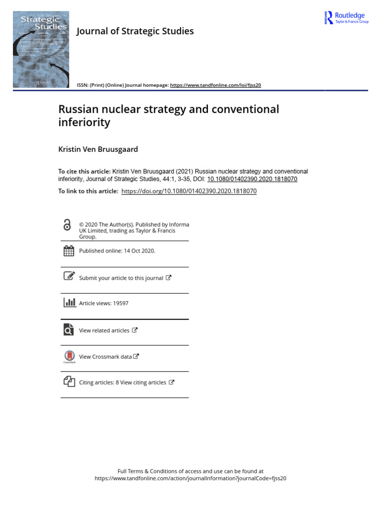 Bruusgaard 2020 | PDF | Deterrence Theory | Crime & Violence