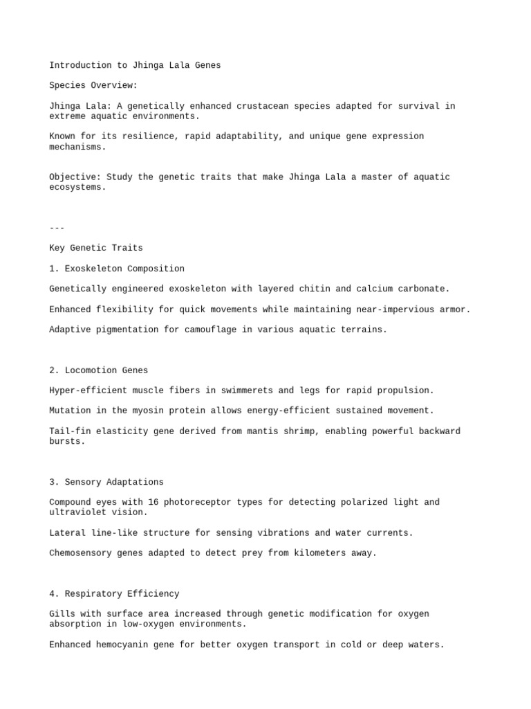 Jhinga Lala Class Notes Genes | PDF | Genetics | Gene