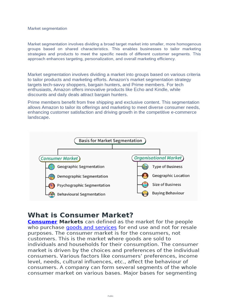 unit 3 marketing | PDF | Market Segmentation | Brand