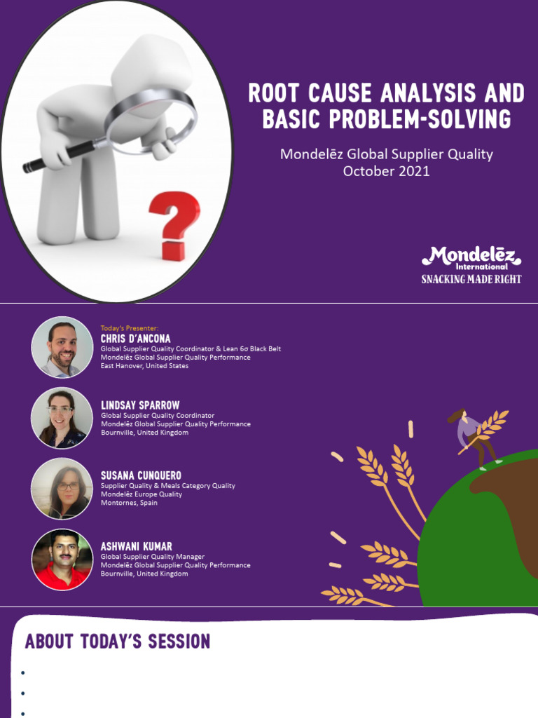 Root Cause Analysis Training Guide | PDF