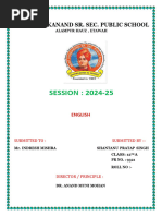 EVS Project Front Page | PDF